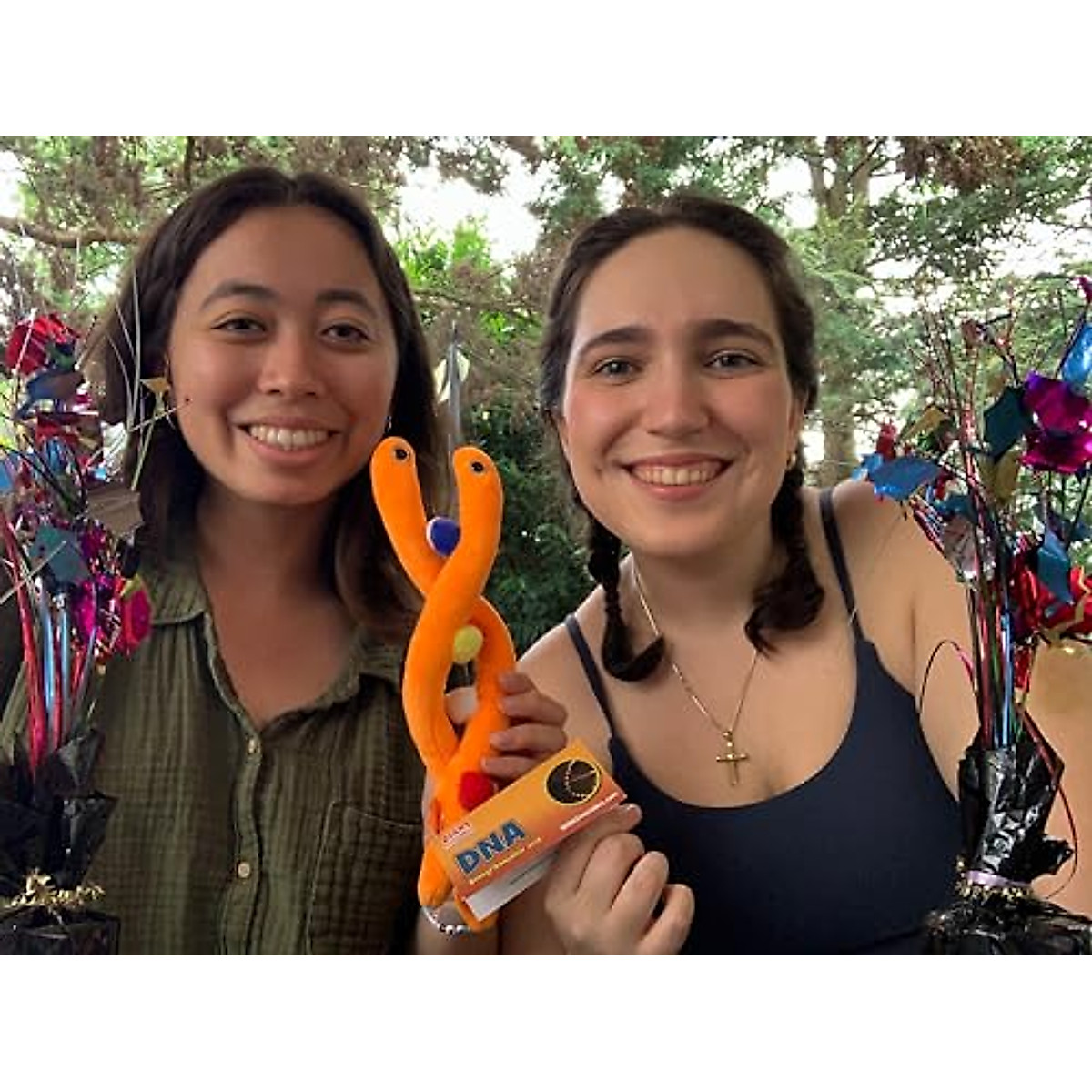 GIANTmicrobes DNA Plush, Genetics Gifts, DNA Gifts, Genetic Counselor Gifts, Genealogy Gifts, Ancestry Gift, Funny Science Teacher Gifts,Science Gifts