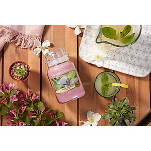 Yankee Candle Small Jar Candle - Sunny Daydream Scented Candle - Up to 30 Hours Burn Time - Garden Hideaway Collection