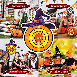 Halloween Party Games Halloween Dart Board for Kids Halloween Dartboard Game Decorations Favors Indoor Outdoor