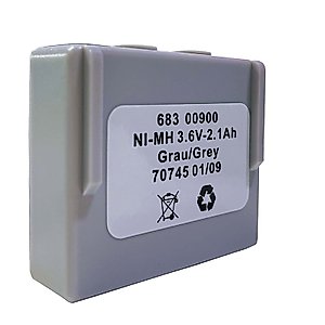 SHENYANG 3.6V 2100mAh 2.1Ah Battery 68300900 for HETRONIC Remote Control