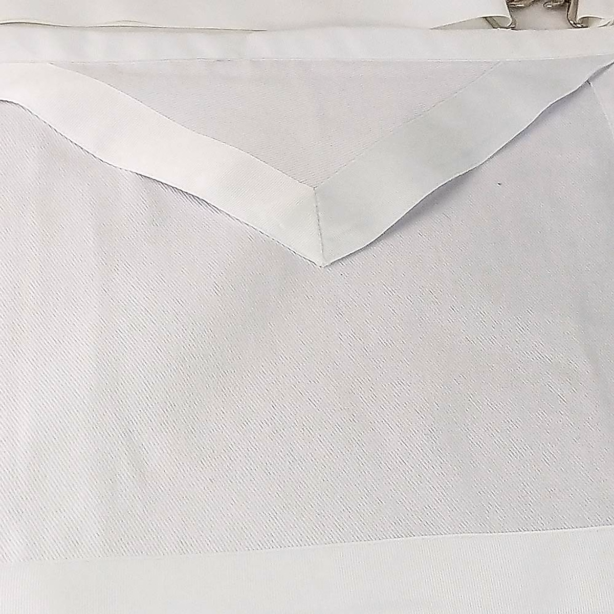 Masonic Apprentice White Apron Textile Gift for Freemason