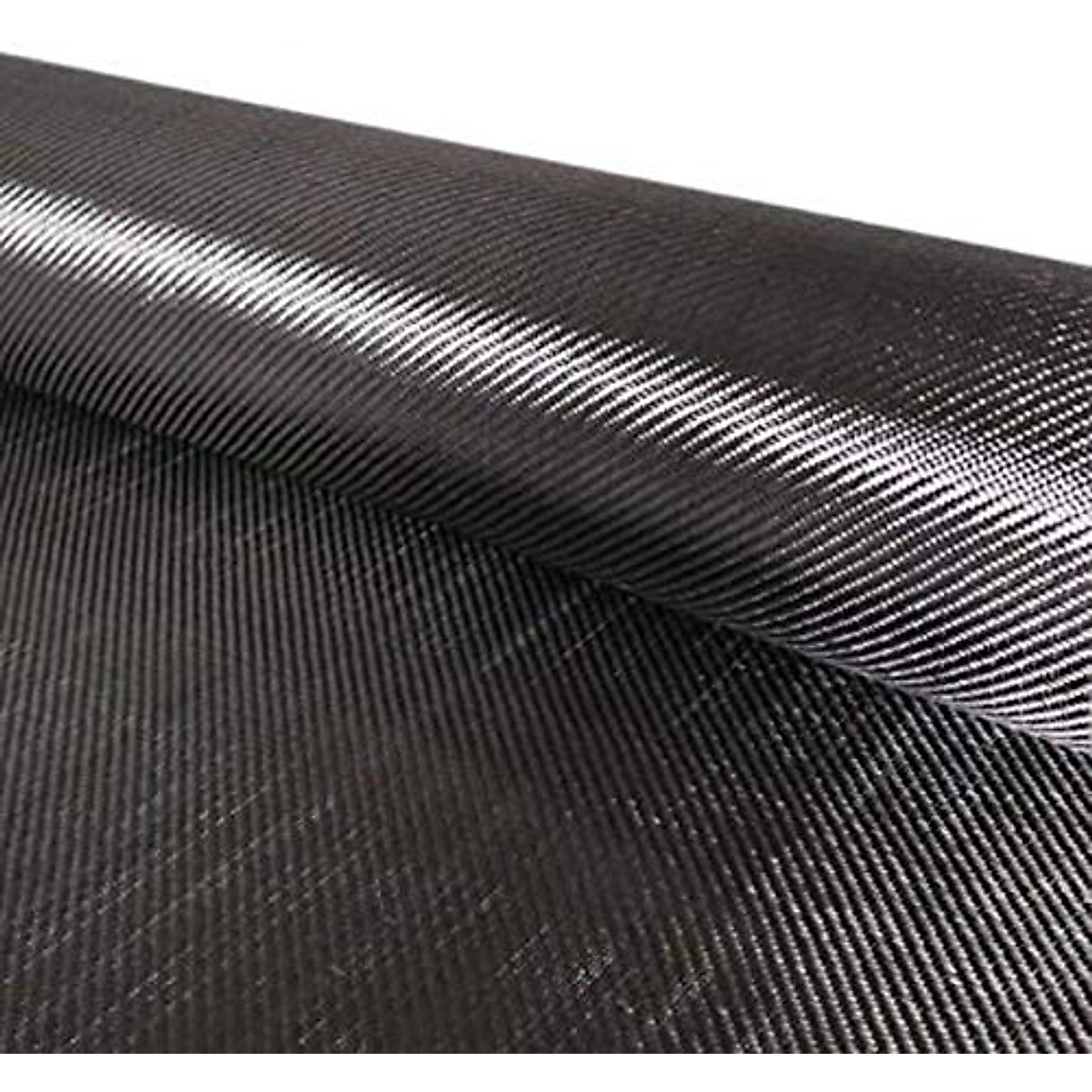 Co-parts Black Carbon Fiber Cloth Fabric 200g 19.5"wide 3K Weave 78.5" long