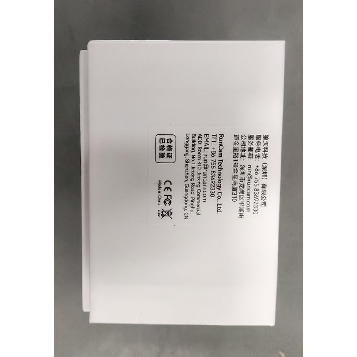 RunCam 4K FPV Camera 1080P HD Micro Action Camera EIS Supported 145 Degree FOV for FPV Racing Drone and Sport Video Recording, Orange