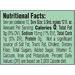 AriZona Zero Calorie Liquid Water Enhancer - Green Tea with Ginseng & Honey (1.62 fl oz Bottle, 12 per Pack)
