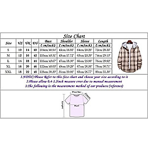 Mens Hoodies Pullover Men's Casual Plaid Flannel Jacket Lightweight Flannel Hoodie Long Sleeve Button Down Shirt Hoodies Coat Outfits p01