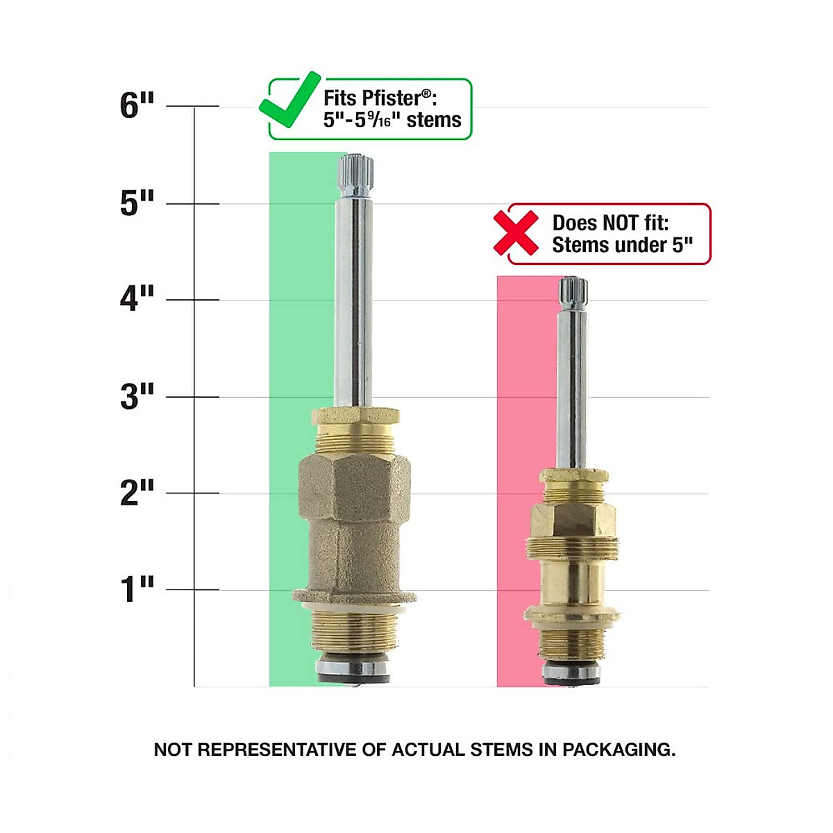 DANCO Trim Kit for Price Pfister Triple-Handle Tub and Shower Faucets, 3-Handle, Porcelain, 1-Pack Kit (39695), Chrome