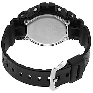 Casio G-Shock DW6900NB-1 Silver Mirror Dial Sports Watch (Jet Black)