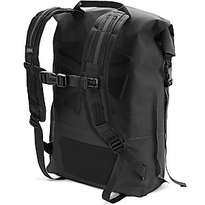 Chrome Industries Urban Ex 2.0 Rolltop Backpack- 15" Laptop Bag, Waterproof, 30 Liter, Black