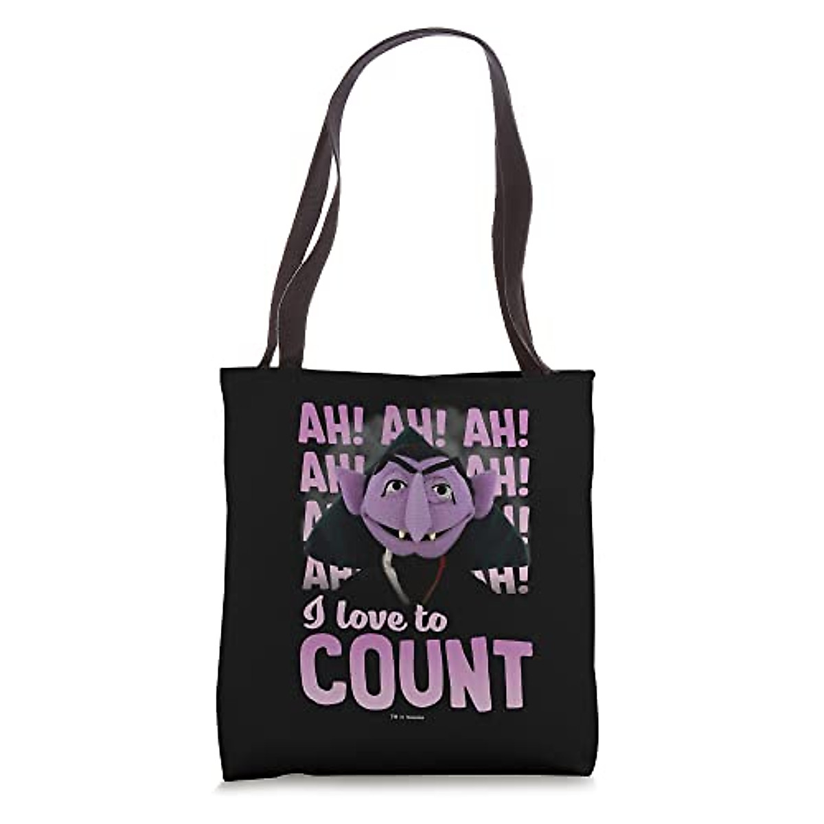 Sesame Street The Count Ah! Ah! Ah! Tote Bag