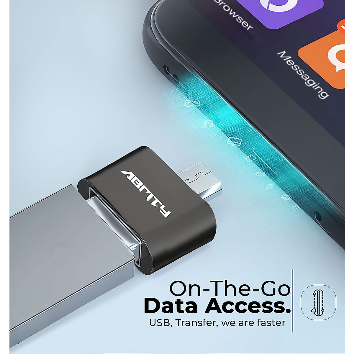 Micro USB to USB [2-Pack],USB to Micro USB Adapter,Micro USB Adapter,USB to Micro USB,USB Connector,Micro USB Plug,Micro USB to Female USB,OTG Adaptor for Samsung Galaxy Charger Cable Tab S6 S7 Kindle