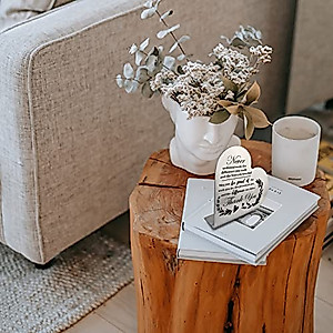 Thank You Gift for Women Inspirational Office Gift for Colleague Leaving Job Farewell Appreciation Gift for Coworker Friends Teacher Employees Retirement Keepsake Work Desk Table Shelf Sign Decor