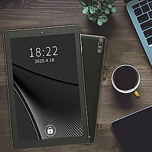 Tablet, 100240V Support Fast Charging Tablet PC 5G WiFi 3GB RAM 64GB ROM 8MP Camera for Daily Entertainment (US Plug)