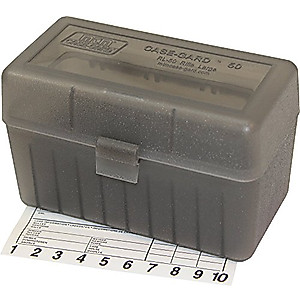 MTM 50 Round Flip-Top Rifle Ammo Box 270 Win 280 Rem 30-06, Large