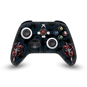 Head Case Designs Officially Licensed Anne Stokes Dragon Dagger Art Mix Matte Vinyl Sticker Gaming Skin Case Cover Compatible with Xbox Series X / S Controller