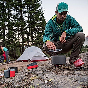 MSR WhisperLite Universal Compact Hybrid Fuel Camping and Backpacking Stove