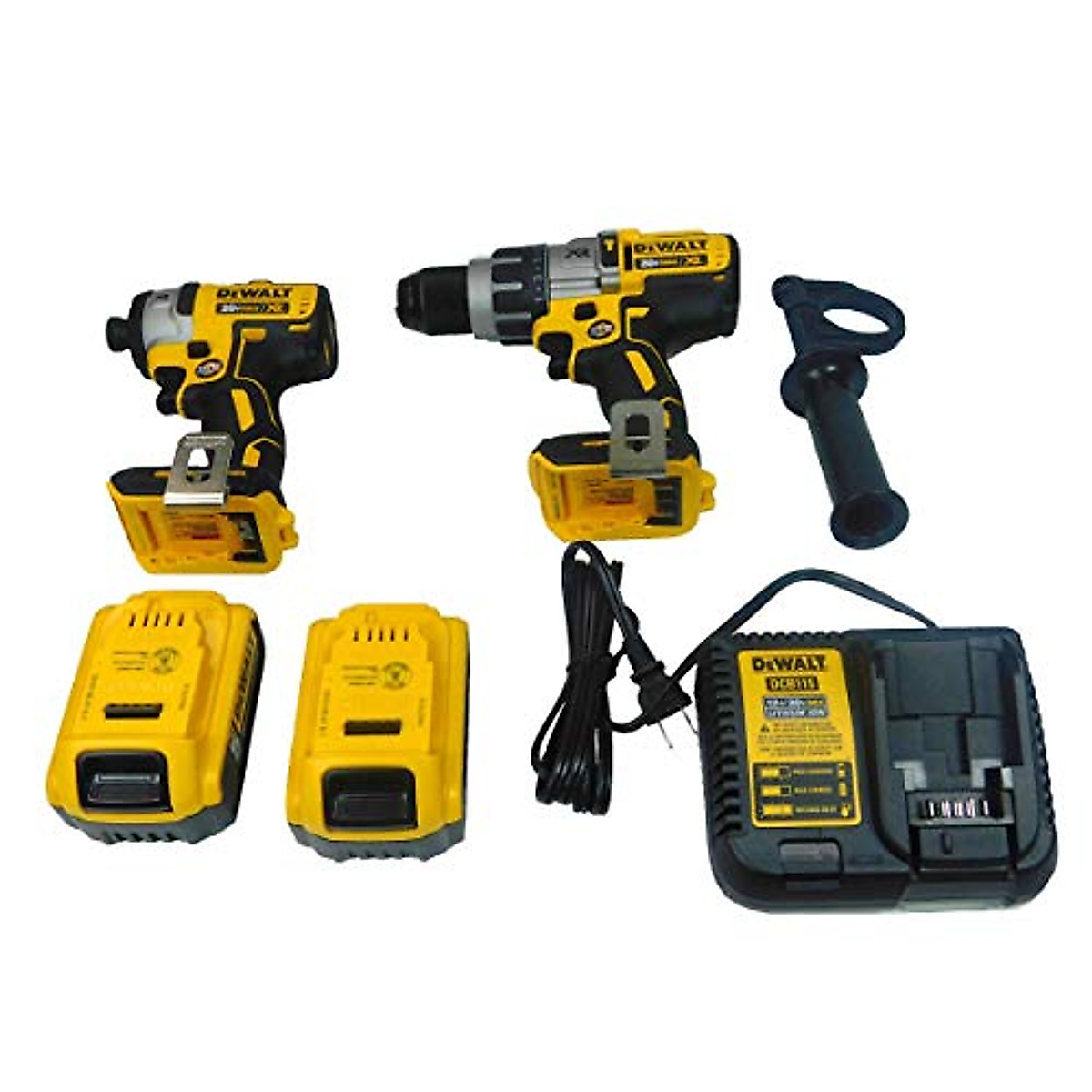 Dewalt DCK299P2 5.0Ah 20V Cordless Brushless Drill 2-Tool Combo Kit
