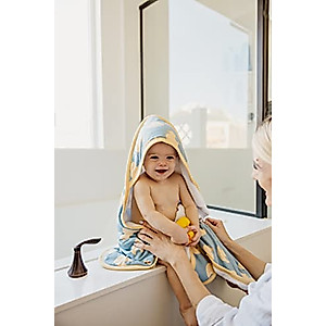 Copper Pearl Hooded Bath Towels Premium Knit/Terry Cloth Baby Towels with Hood, Pockets, and Cool Designs - Great to Gift and Make Bath Time Fun - Baby Bath Towel, Ducky