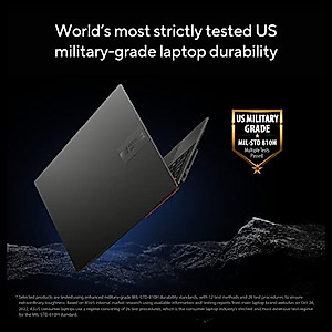 ASUS VivoBook S 15 OLED Laptop, 15.6” 2.8K 120Hz Display, Intel Evo Platform, Intel Core i9-13900H CPU, 16GB RAM, 1TB SSD, Windows 11 Home, Midnight Black, K5504VA-ES96