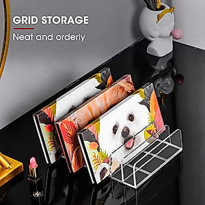 FoxFoxes Eyeshadow Palettes Acrylic Makeup Organizer - Eyeshadow Palette Cosmetic Organizer Eyeshadow Eyeshadow Palettes Makeup Organizer (1Pack-Large)