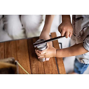 Snow Peak Field Barista Grinder - Stainless Steel Manual Coffee Grinder with Adjustable Burr - Durable & Portable Coffee Maker for Camping - Barista-Quality Camping Accessories