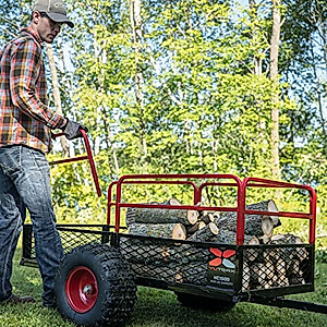 Yutrax TX162 HC1500 Heavy Duty ATV / UTV Trailer – for Off-Road Use - 1,500 lb. Capacity