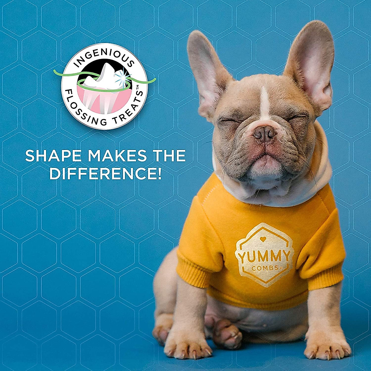 Yummy Combs Dog Dental Treat - Extra Small - Protein Formula - 12oz Carton