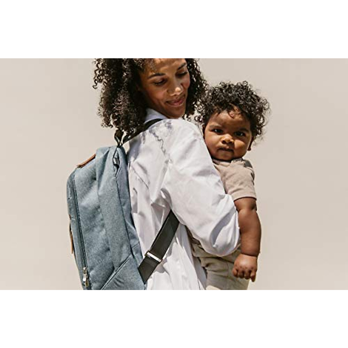 UPPAbaby Changing Backpack - JAKE (black/black leather)