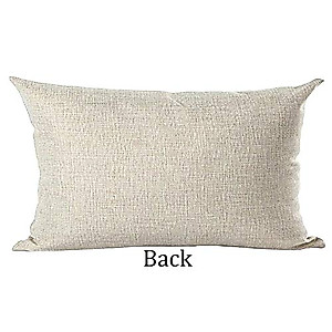 Ramirar Set of 2 Love is Patient Kind It Always Protects Trusts Hopes Perseveres Decorative Lumbar Throw Pillow Cover Case Home Living Room Bed Sofa Car Cotton Linen Rectangular 12 x 20 Inches