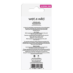 Wet n Wild High On Lash Eyelash Curler with Comfort Grip