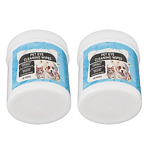 Yinhing Portable Dog Eye Wipes, Gentle Tear Remover & Ear Cleaner for Dogs & Cats, Lasting Cleaning Effect, Organ Size