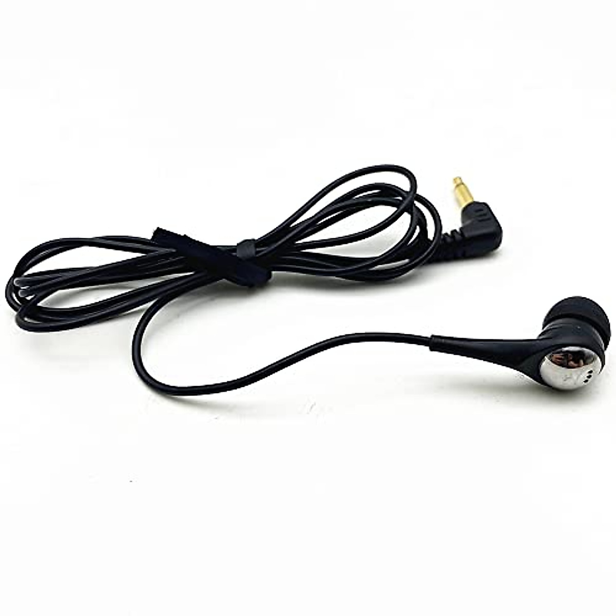 LINHUIPAD Single Side Earphone in-Ear Mono Earbuds Disposable Headphone Low Cost Ear Buds for One Ear