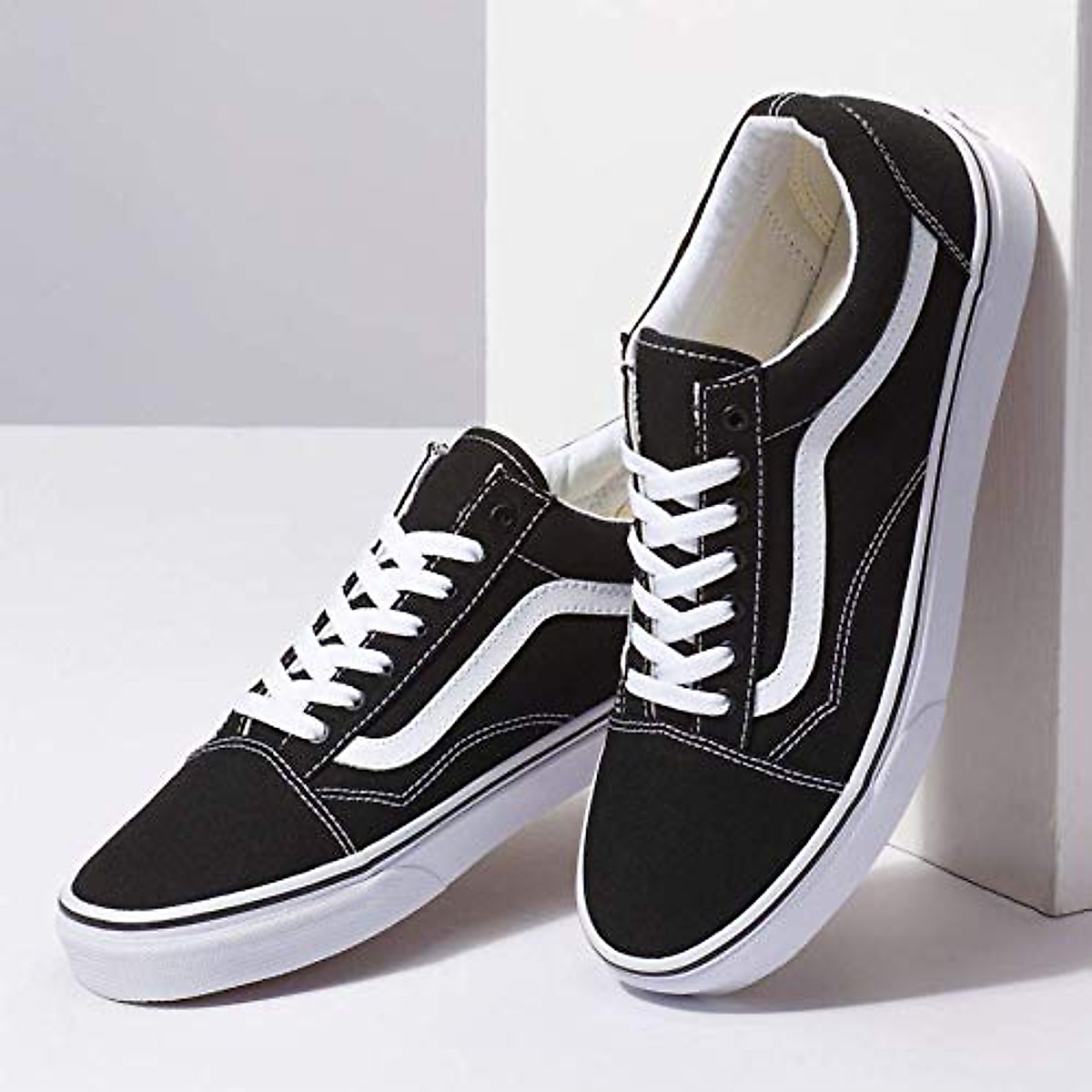 Vans Old Skool Black White Skate VN-0D3HY28 Mens US 8.5