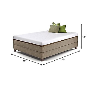 Live and Sleep Ultra RV Mattress, Short Queen Gel Memory Foam Mattress - 12 Inch - Cool Bed in a Box - Camper, Trailer, Truck - RV Short Queen Size