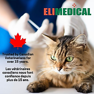 Elimedical Veterinary Syringe U-40 1ml 28G x 1/2" 30pcs/box 10V2813B