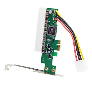 Cablecc PCI-Express PCIE PCI-E X1 X4 X8 X16 to PCI Bus Riser Card Adapter Converter with Bracket for Windows