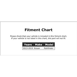 Front Disc Brake Rotor Set Compatible With Nissan Pathfinder 2013 2014 2015 2016 2017 2018 2019 PC-289106