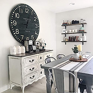 2 Pack - 11.25"Lx6"H Lip Shelf Bracket, Iron Shelf Brackets, Metal Shelf Bracket, Industrial Shelf Bracket, Modern Shelf Bracket, Shelving