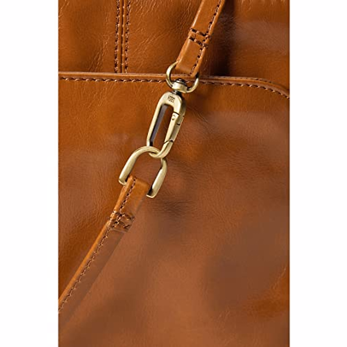 HOBO Reeva Handbag For Women - Zipper Closure With Removable Crossbody Strap, Spacious and Elegant Bag Truffle One Size One Size