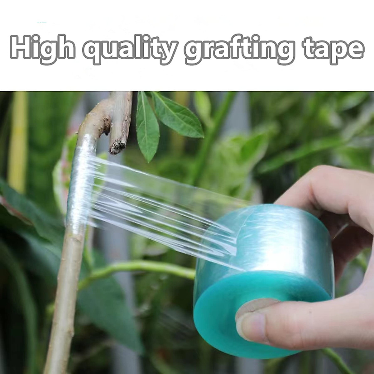 SUCA Grafting Tape Grafting Tool Buddy Tape Grafting Plant Grafting Tape,2 Color 4PCSwith Various Elasticity (tape4pcs)