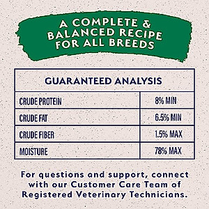 Natural Balance Limited Ingredient Adult Wet Canned Dog Food with Healthy Grains, Lamb & Brown Rice Recipe, 13 Ounce (Pack of 12)