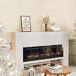 Clihome 60in Electric Fireplace Fire Places Electric Fireplace Inserts Electric Fireplace Heater Fireplace Decor Fireplace Heater with Timer, Remote Control, Adjustable Flame Color 750/1500W