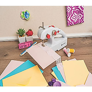 SINGER Stitch Quick + (Two Thread) Hand Held Mending Machine, White