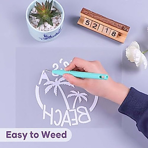 HTVRONT HTV Heat Transfer Vinyl Bundle: 20 Pack 12" x 10" Light Purple Iron on Vinyl for T-Shirt, Light Purple Heat Transfer Vinyl for Cricut, Silhouette Cameo or Heat Press Machine