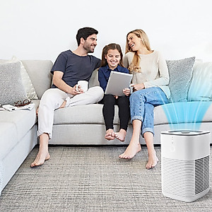 LV-H128 Air Purifier Replacement Filter, MESTICA H13 True HEPA Air Filter for LEVOIT LV-H128 Filter Air Purifiers, 3-in-1 Pre-filter True HEPA and Activated Carbon for 99.9% Removal, 4Pcs