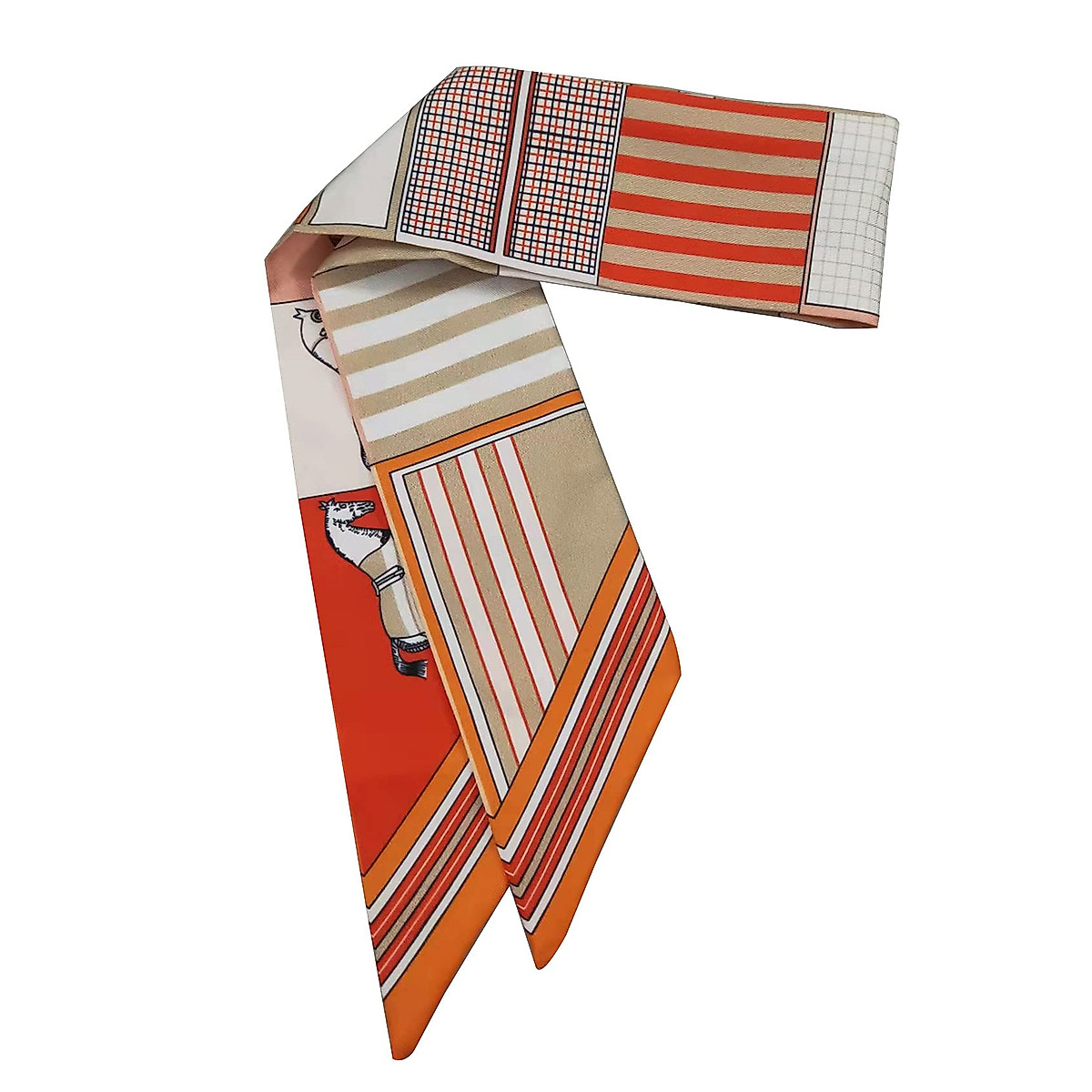 jeunecheval Purse Scarf for Women Bag Scarf Handbag Handle Accessory