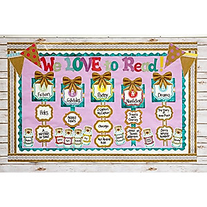 Teacher Created Resources Shabby Chic Double-Sided Border (77169)
