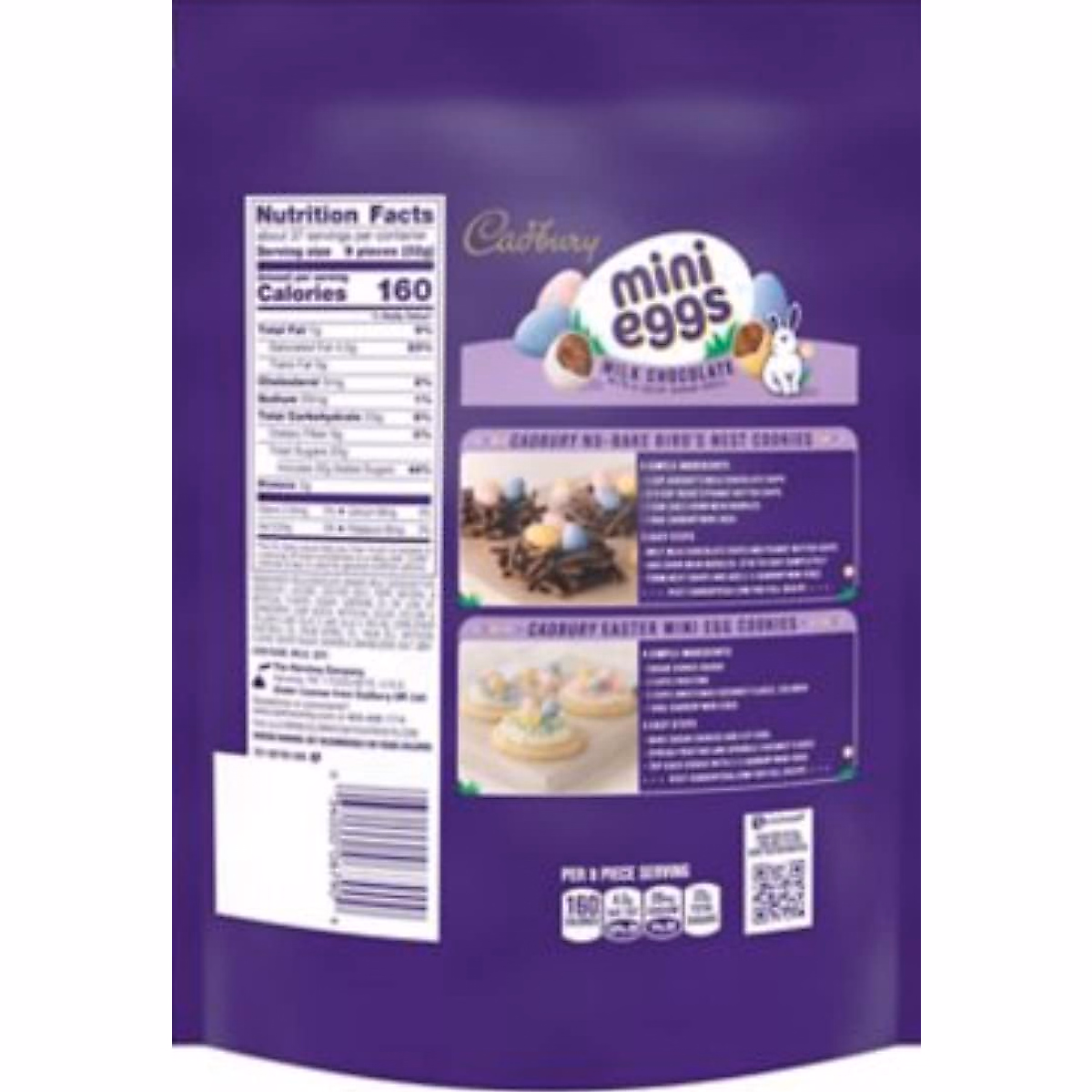 Cadbury Mini Eggs Easter Candy 42 oz come with Express Minds customized card