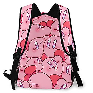 Kir_by Backpack Laptop Travel backpacks Durable Waterproof for School College Student