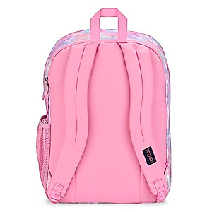 JanSport Big Student Backpack-Travel, or Work Bookbag with 15-Inch Laptop Compartment, NEON Daisy, One Size