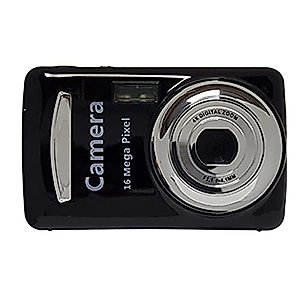 TOCHCA Digital Camera,Portable Cameras 16 HD Pixel Home Digital Camera Seniors Black